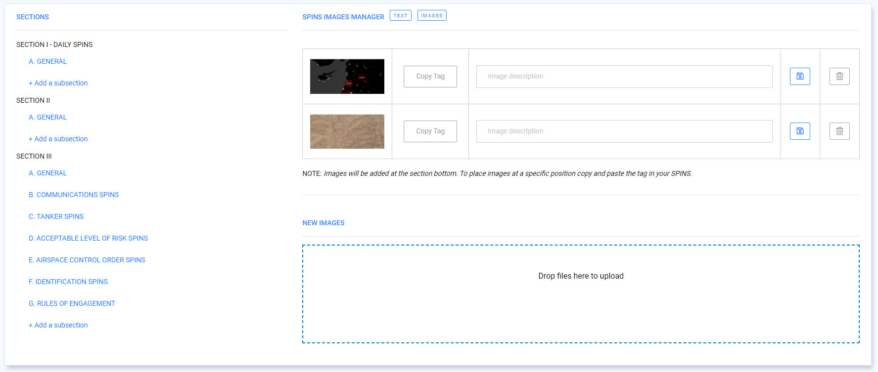 SPINS now have images | Combined Ops